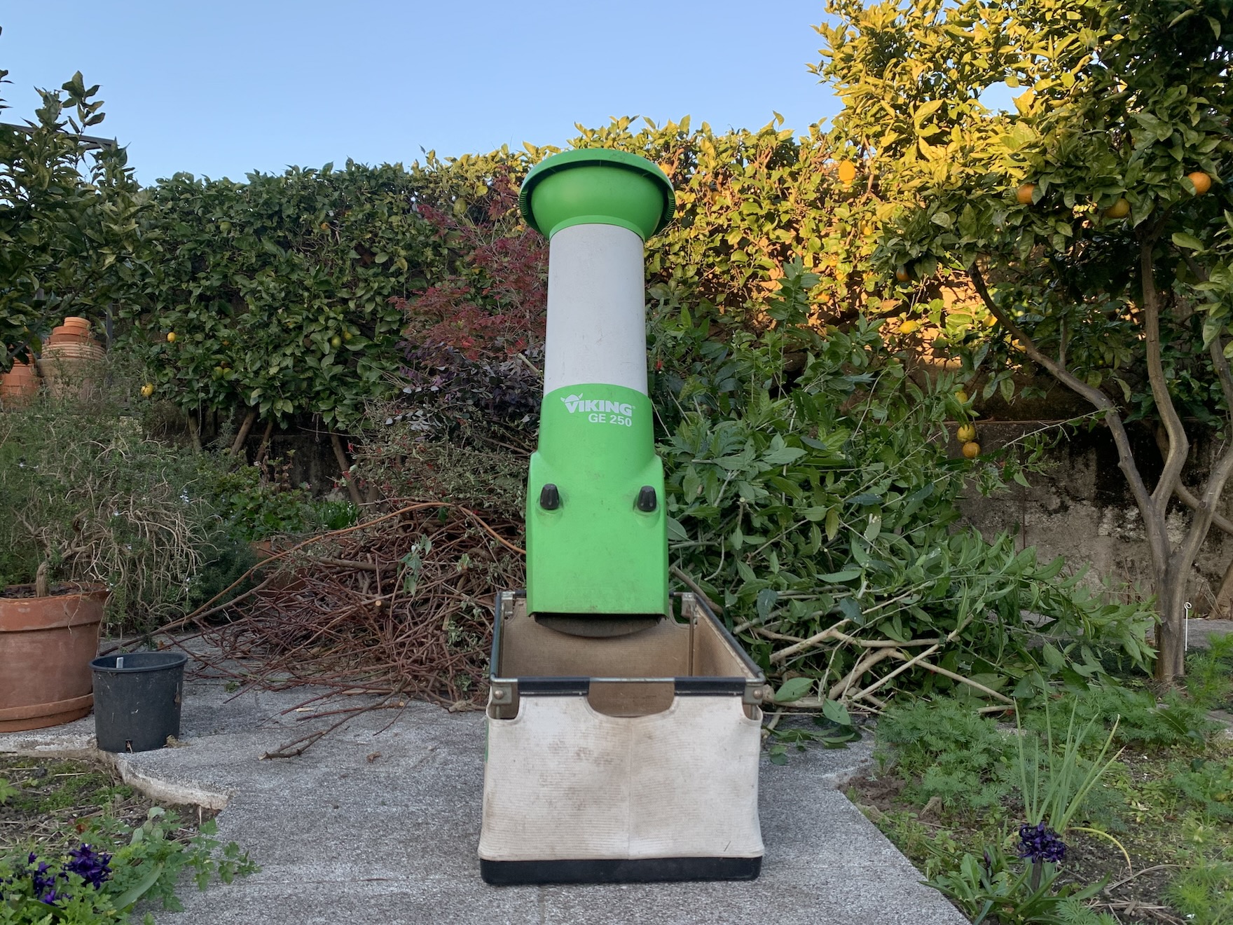 triturador viking ge 250 | Jardinagem.org